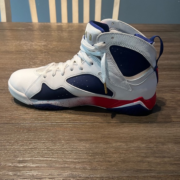 Jordan | Shoes | Air Jordan Retro 7s With Jordans Olympic Number On The ...